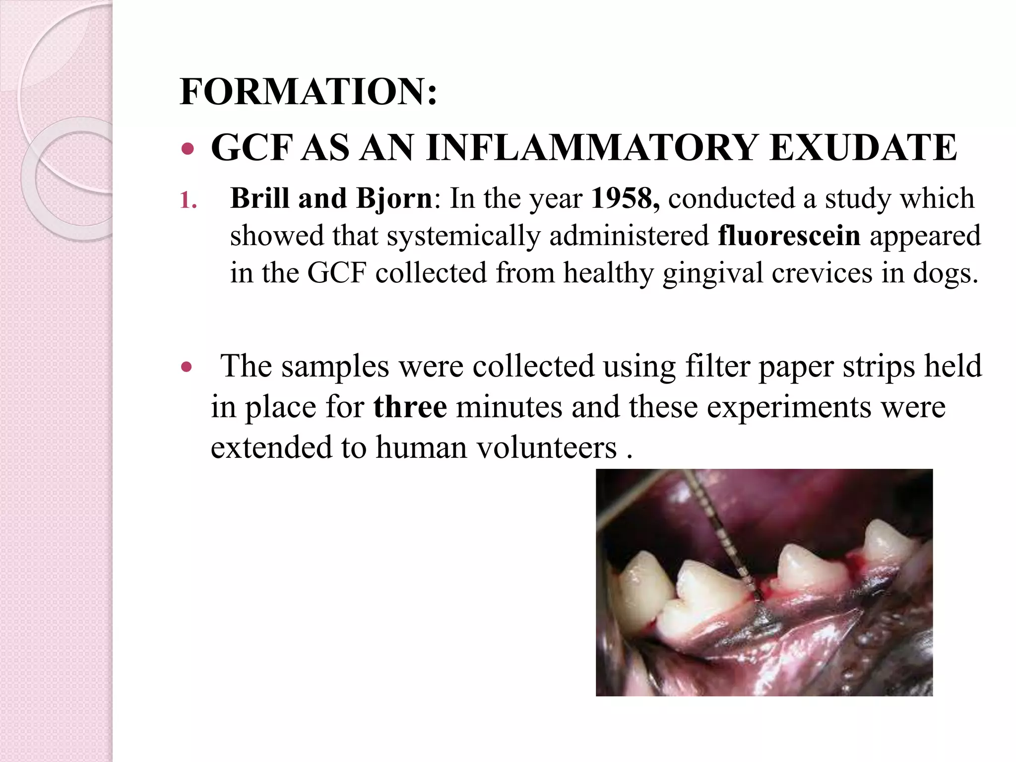 Gingival crevicular fluid in health and disease | PPTX