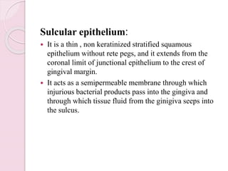 Gingival crevicular fluid in health and disease | PPTX