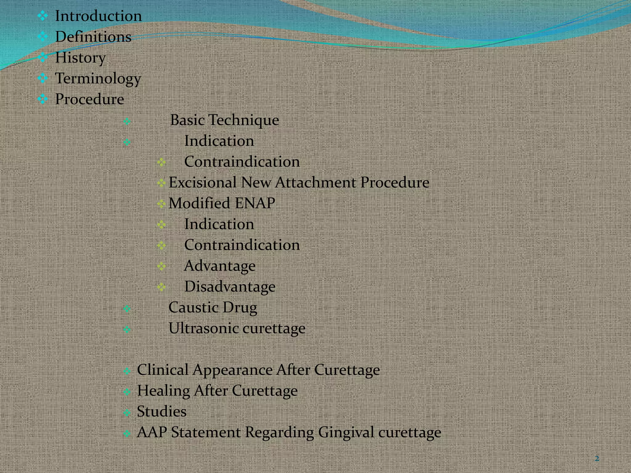 Gingival curettage | PPTX