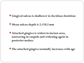Gingival diseases in children | PPT