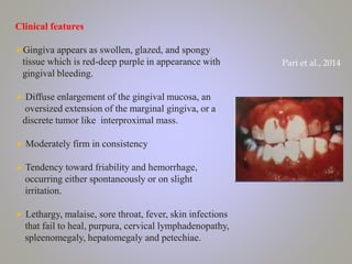 Gingival diseases in children | PPTX