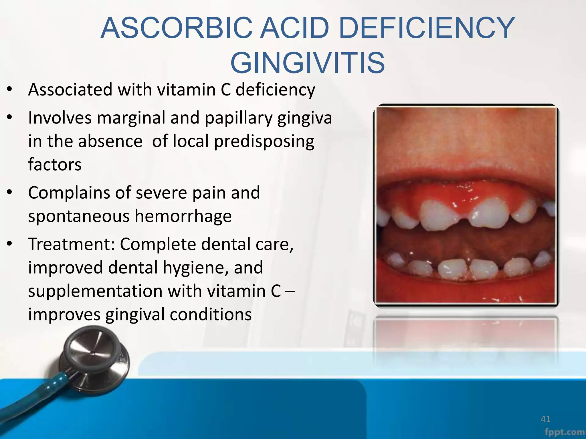 Gingival diseases in children | PPTX