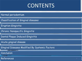 Gingival diseases in children | PPTX