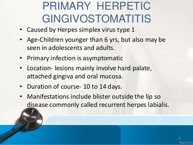 Gingival diseases in children