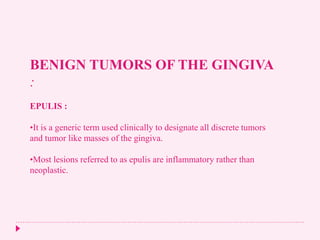 Gingival enlargement | PPTX