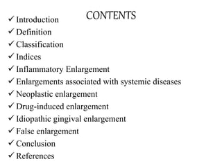 Gingival enlargement | PPTX