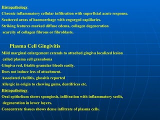 GINGIVAL ENLARGEMENT Etiology and management | PPT