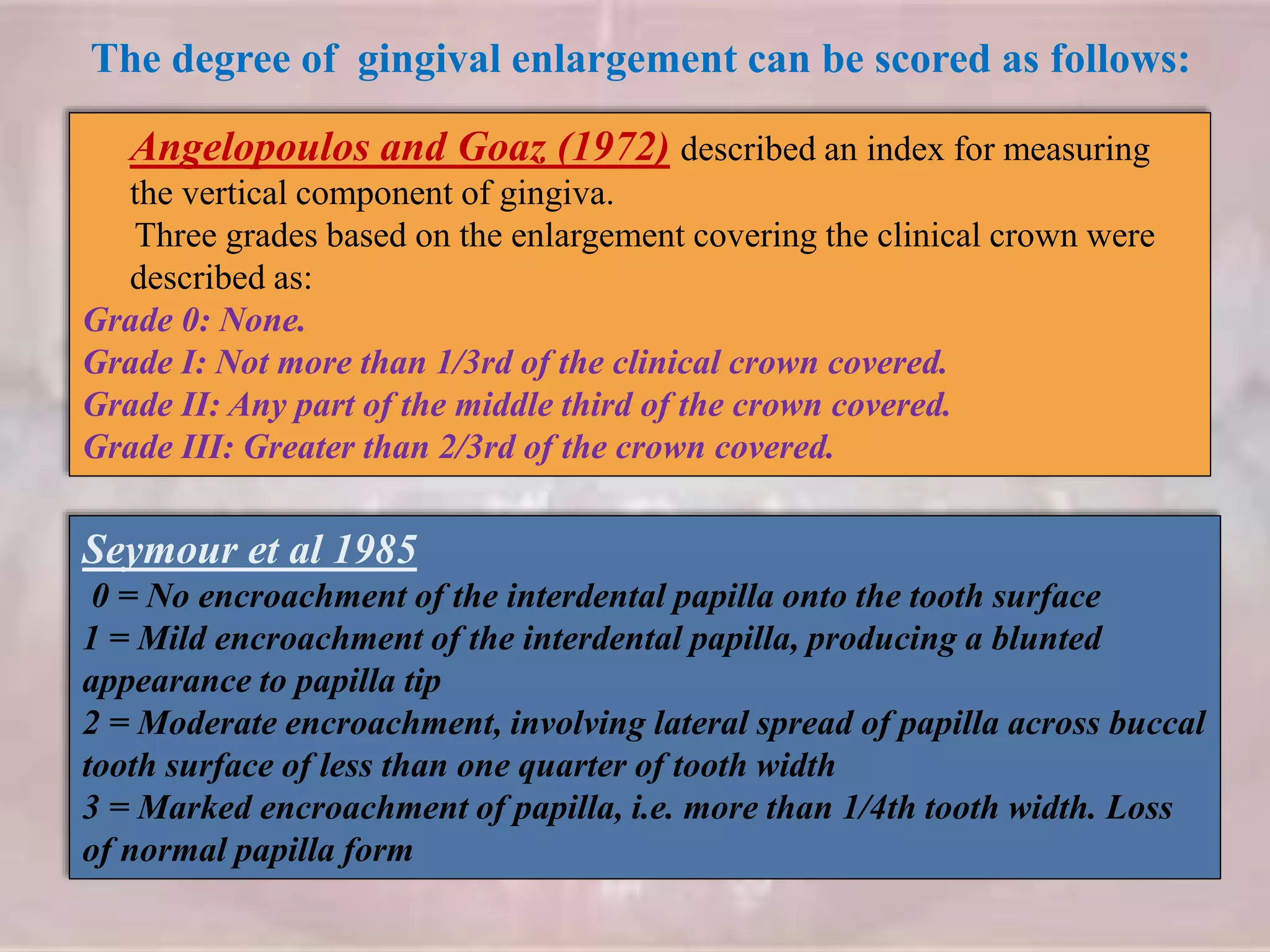 Gingival enlargment and its treatment | PPTX
