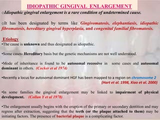 Gingival enlargment and its treatment | PPTX