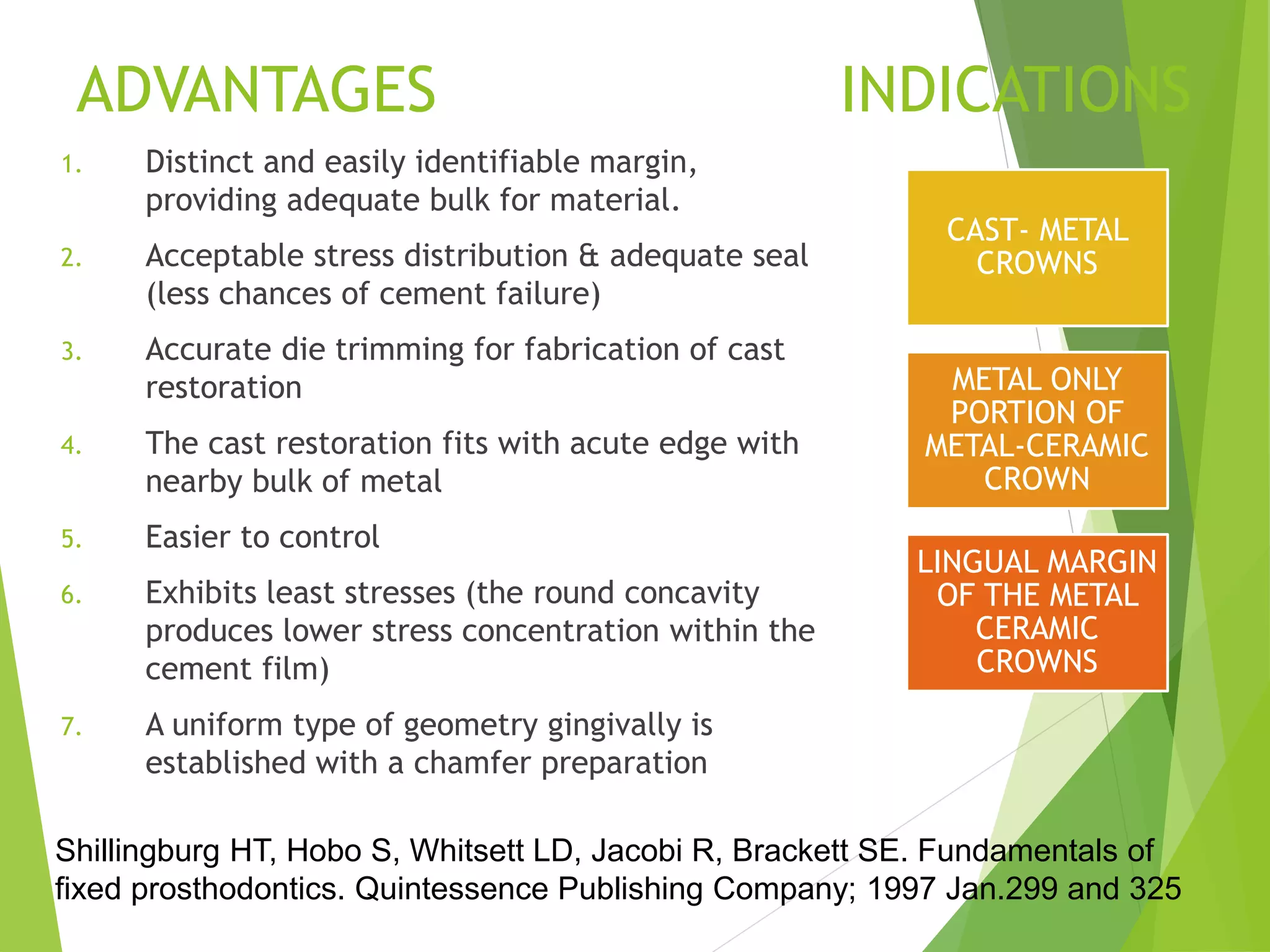 Gingival finish lines in fixed prosthodontics | PPT