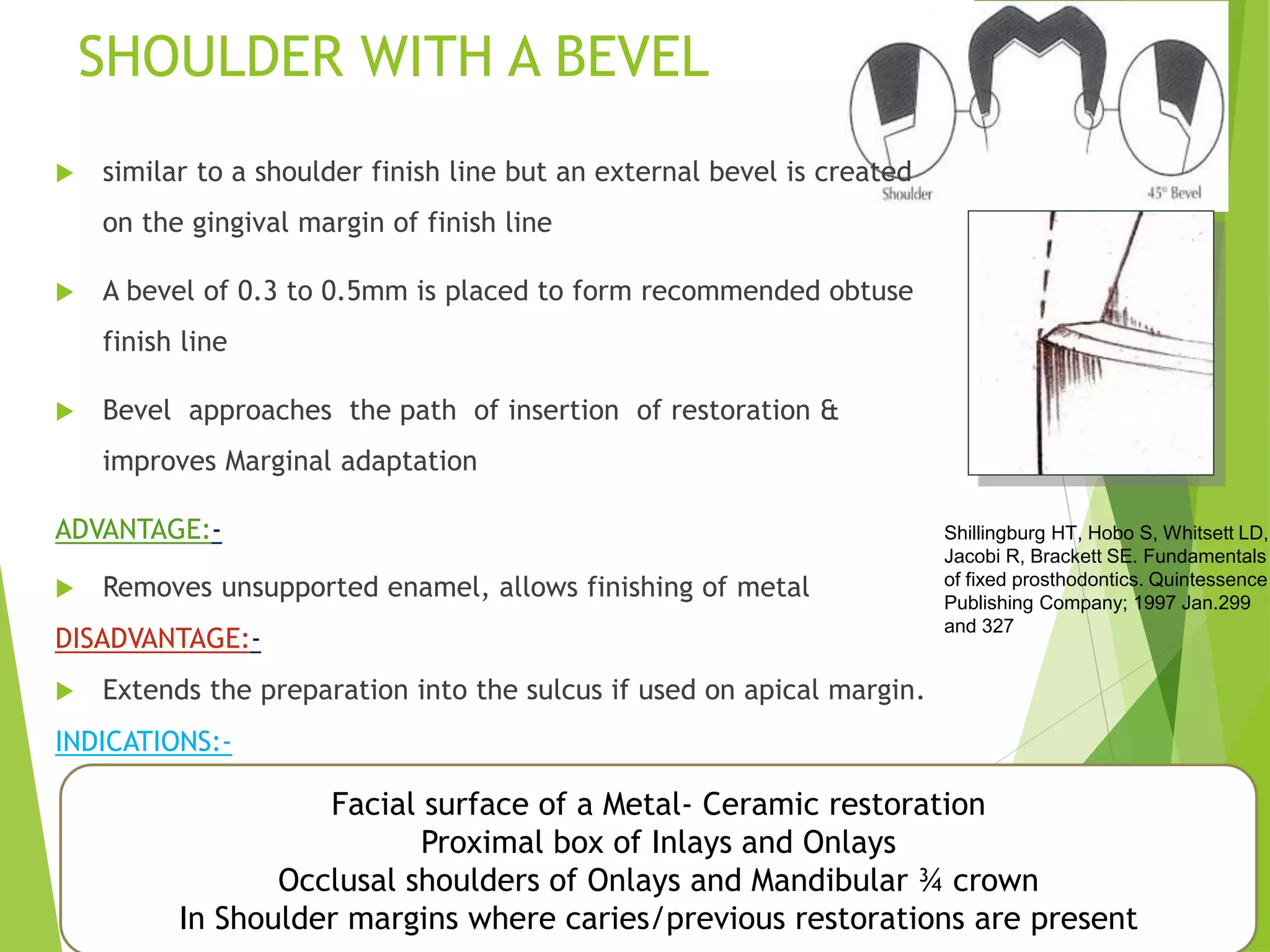 Gingival finish lines in fixed prosthodontics | PPT