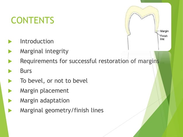 Gingival finish lines in fixed prosthodontics | PPT | Dental Health ...