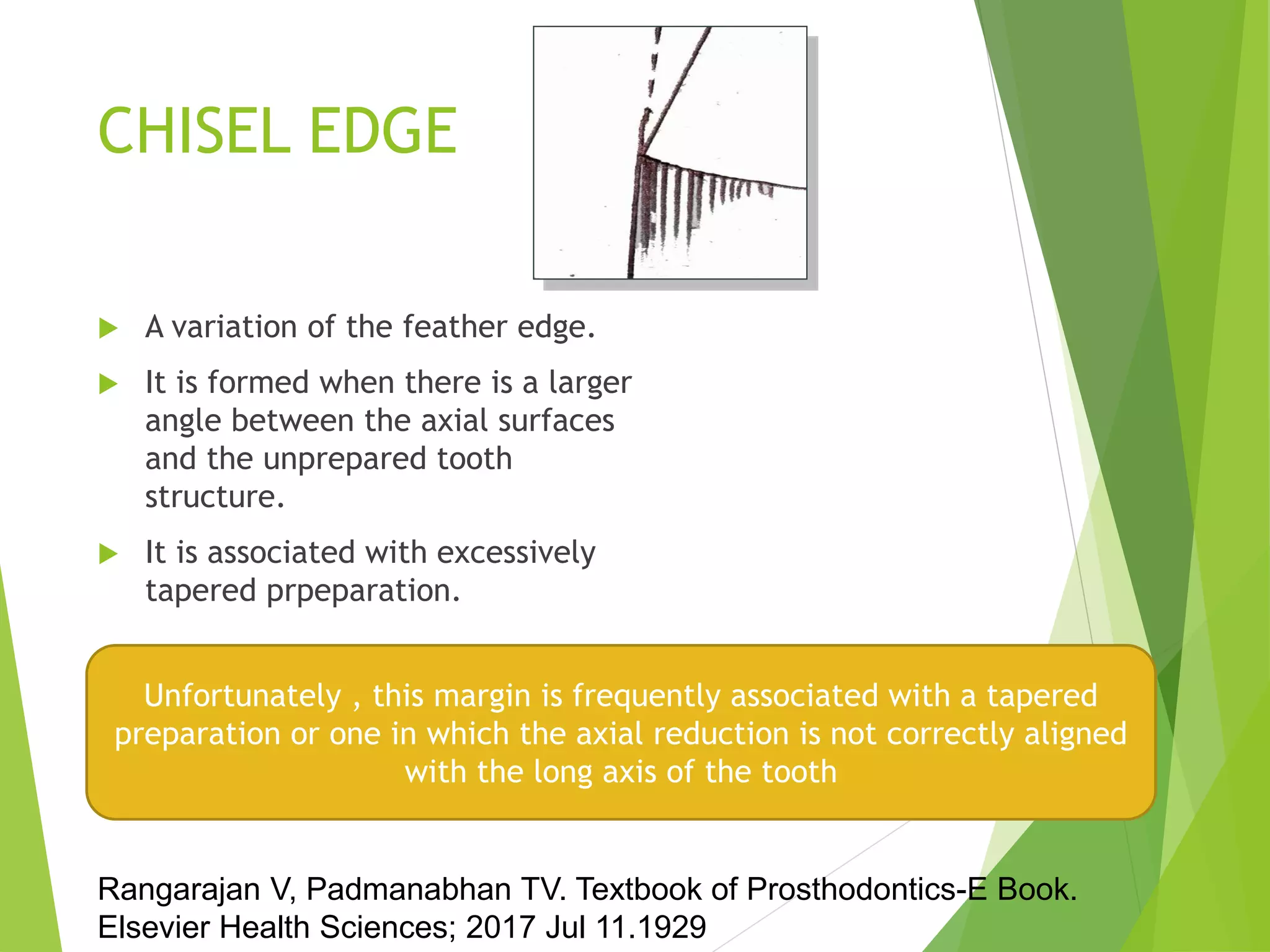 Gingival finish lines in fixed partial denture(FPD) with references | PDF