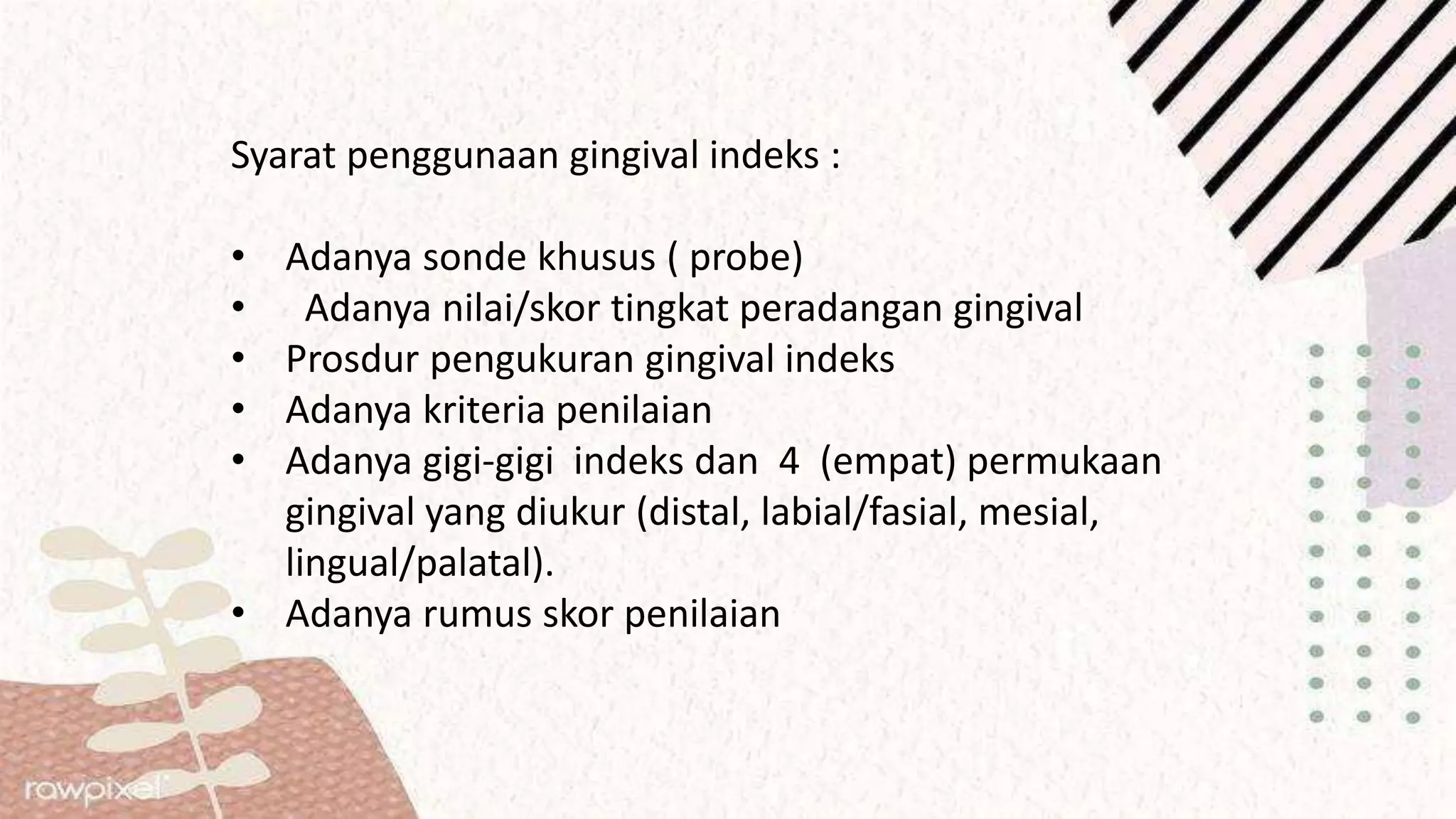 Gingival index.pptx