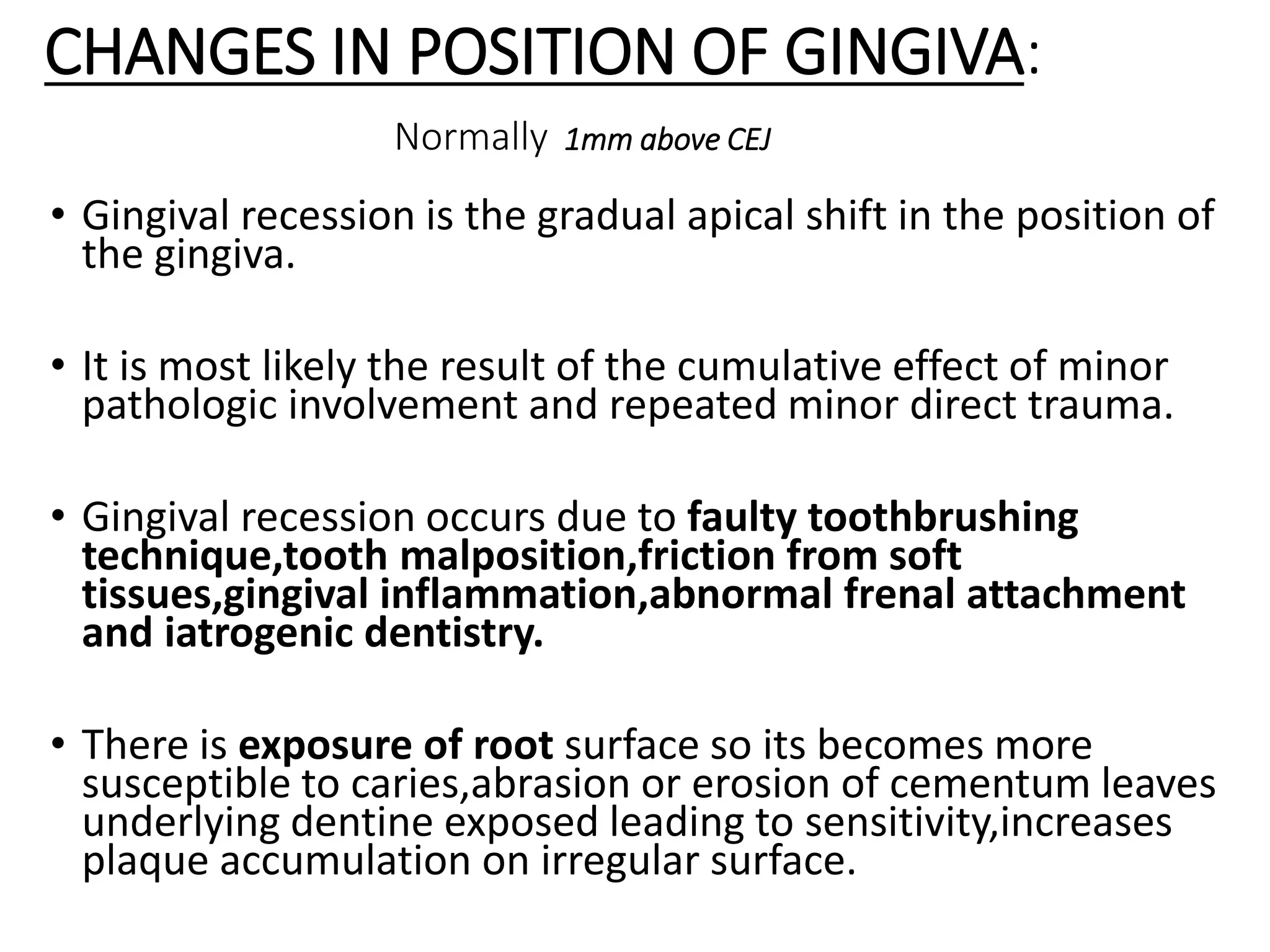 GINGIVAL INFLAMMATION | PPTX