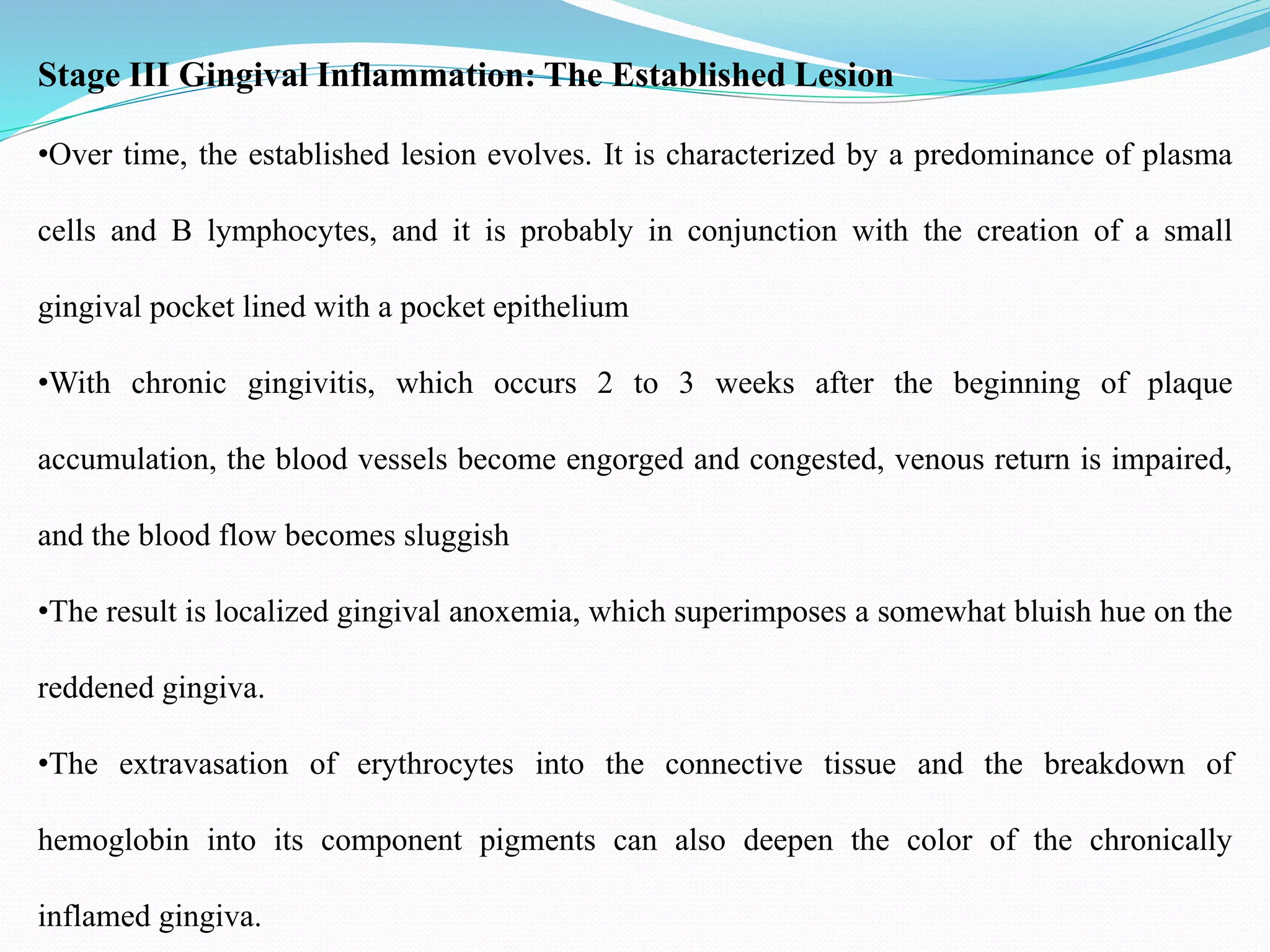 Gingival inflammation | PPTX
