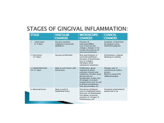 Gingival inflammation and stages of gingivitis.pptx