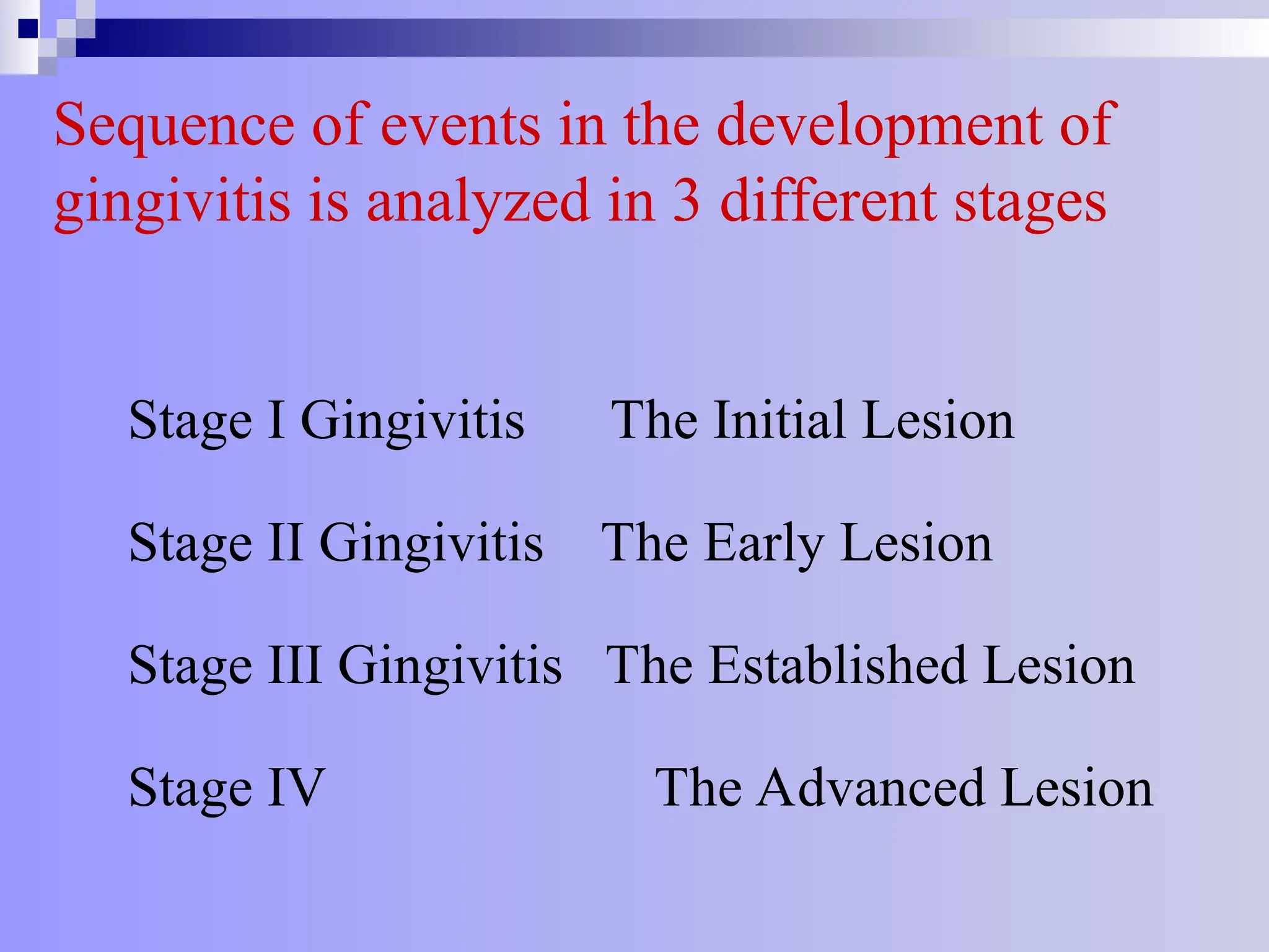 Gingival Inflammation in periodontitis ppt | PPT