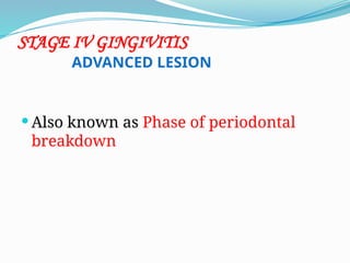 GINGIVAL INFLAMMATION- Classification and management | PPTX