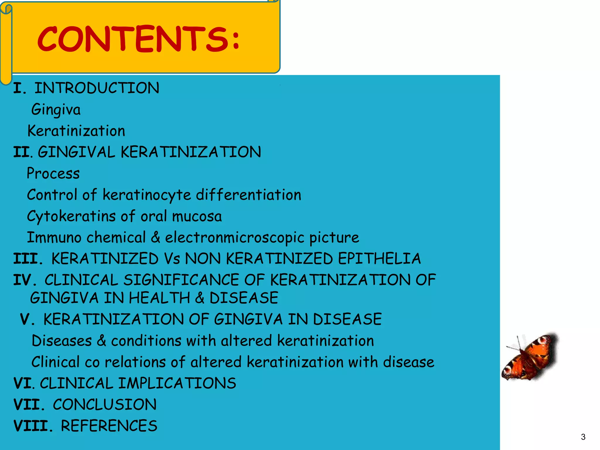 Gingival keratinization ppt | PPT