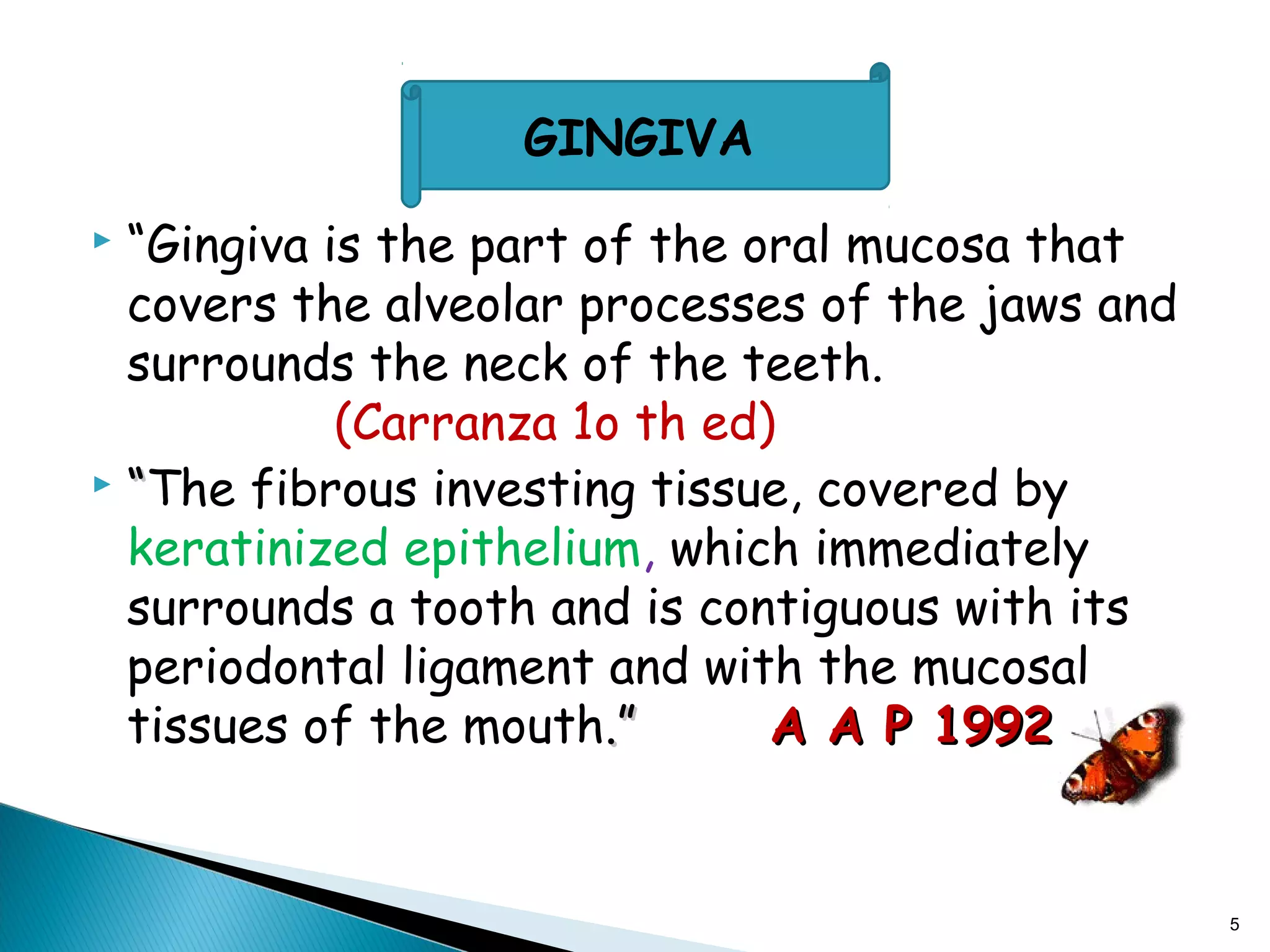 Gingival keratinization ppt | PPT