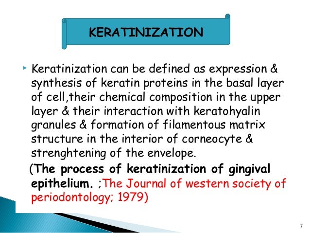Gingival keratinization ppt