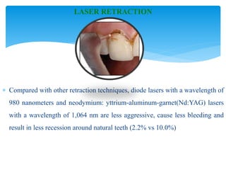 Gingival tissue management | PPTX