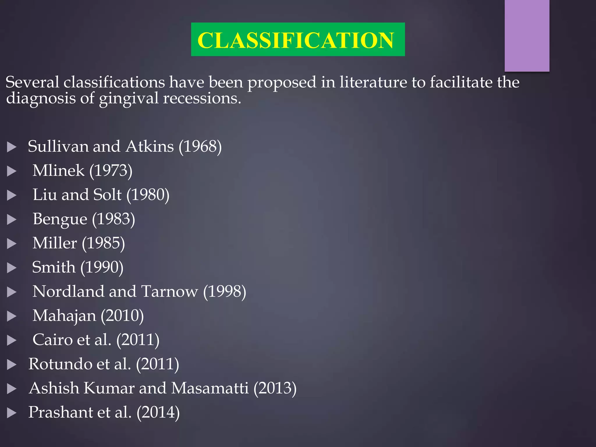 Gingival recession aries | PPTX