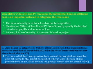 Gingival recession aries | PPTX