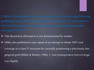 Gingival recession aries | PPTX