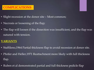 Gingival recession aries | PPTX