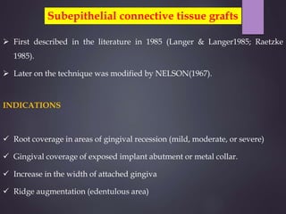 Gingival recession aries | PPTX