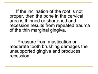 Gingival recession | PPT