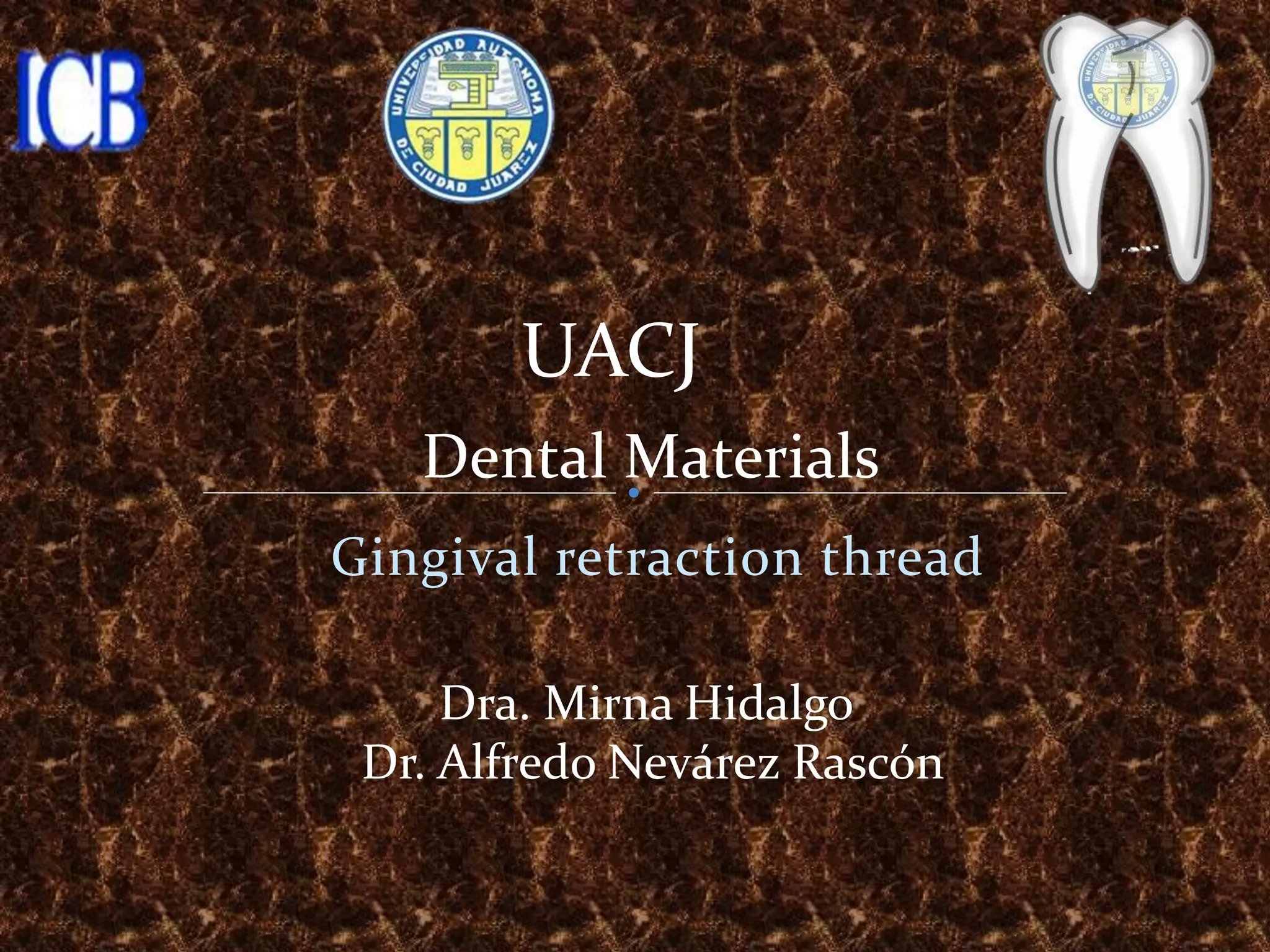 Gingival retraction | PDF