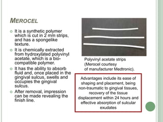 Gingival retraction | PPTX