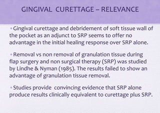 Gingival surgical techniques | PPTX