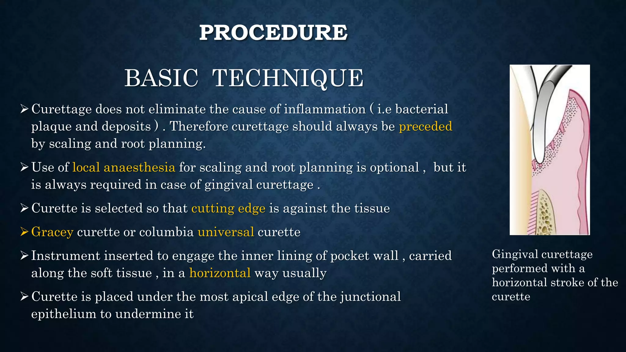 Gingival surgical procedures | PPTX