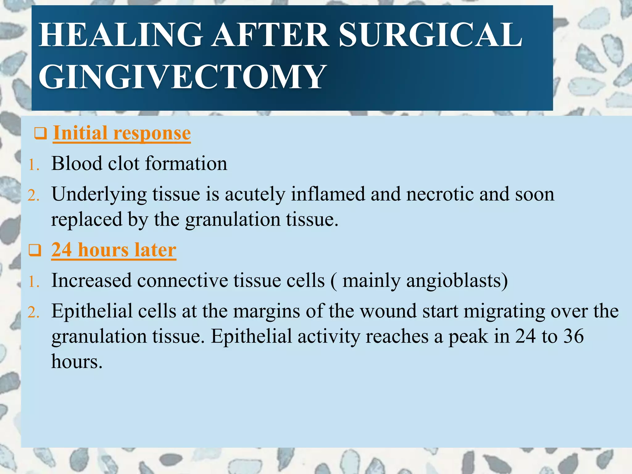 GINGIVAL SURGICAL TECHNIQUES IN PERIODONTOLOGY | PPTX