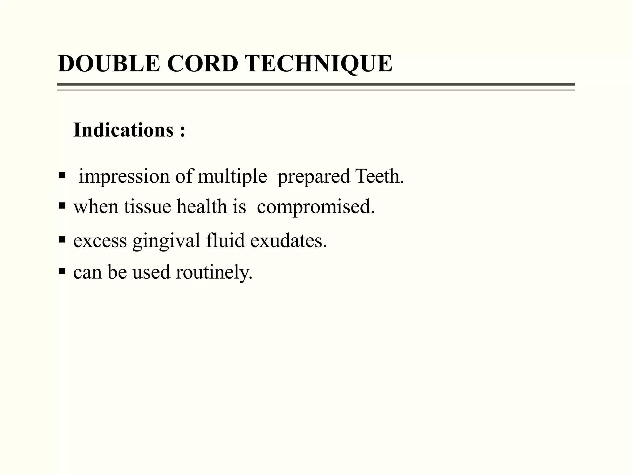 GINGIVAL TISSUE RETRACTION.pptx