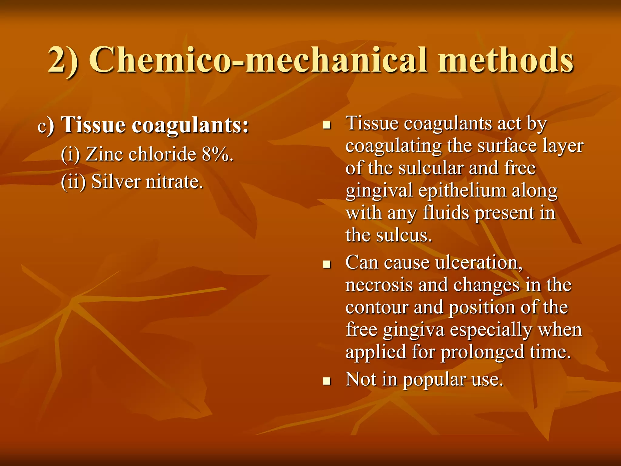 Gingival Tissues management | PPT