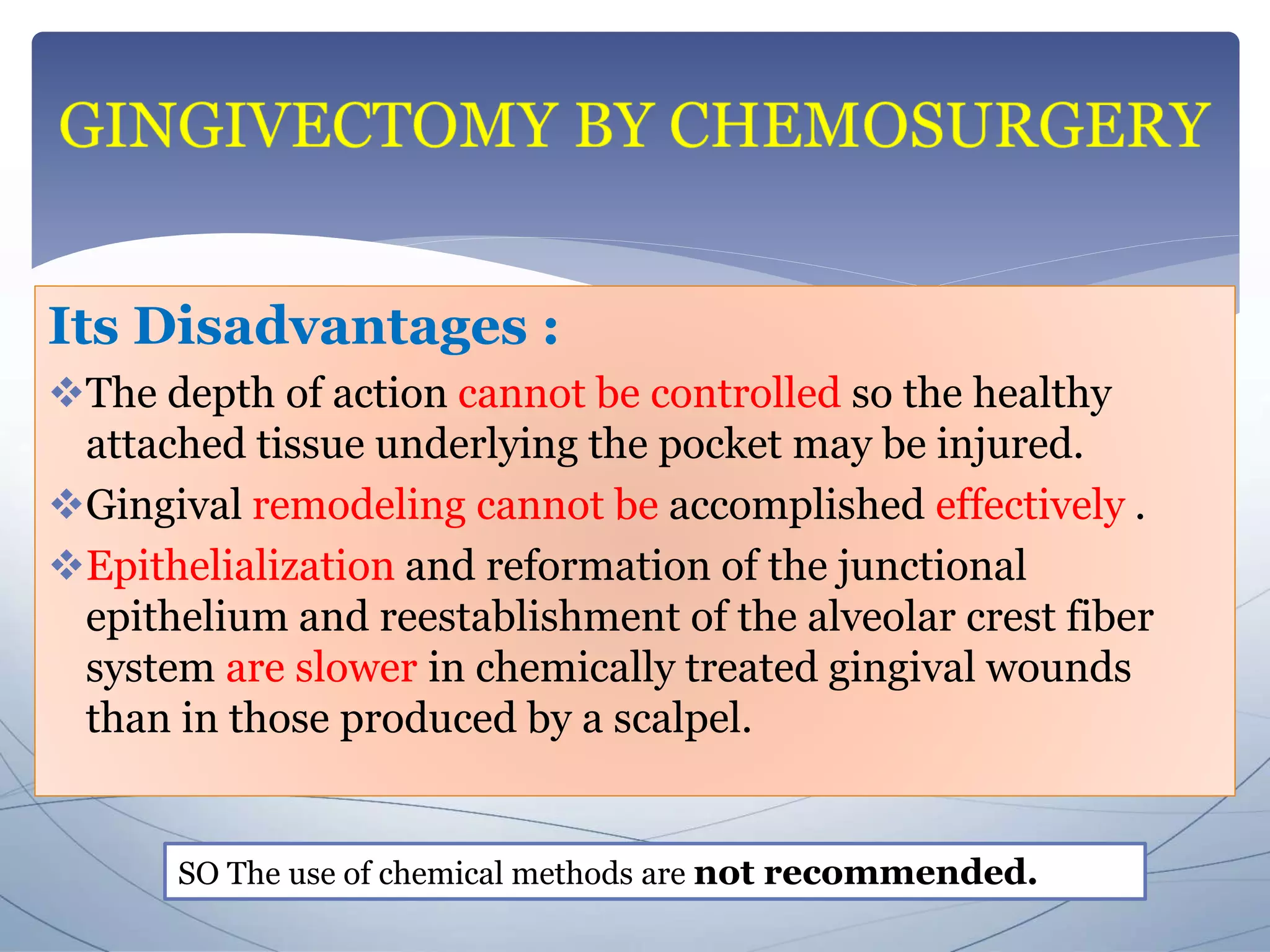 Gingivectomy | PPTX