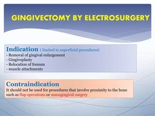 Gingivectomy | PPTX