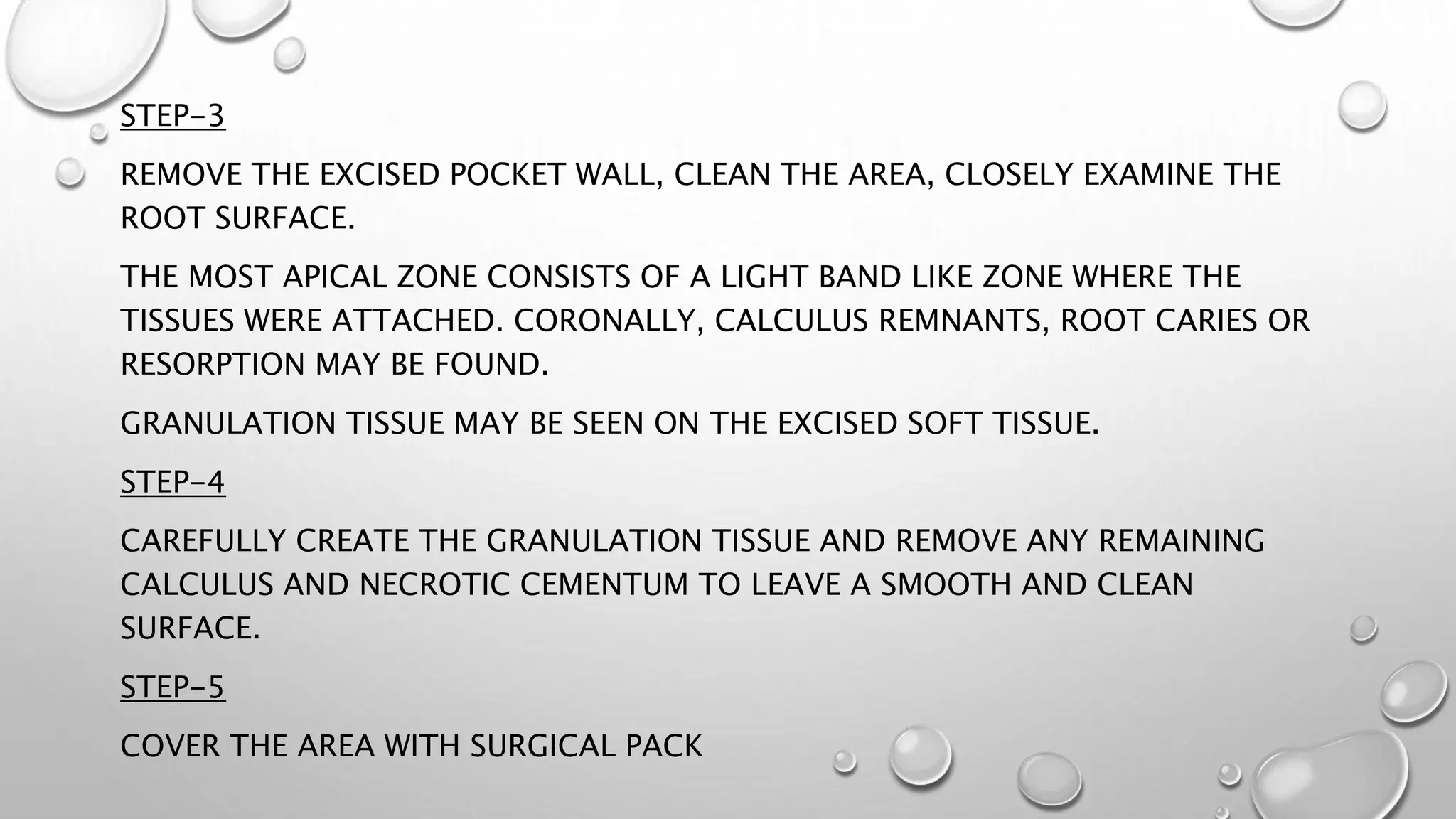 Gingivectomy- Surgical procedure in Periodontics | PPTX