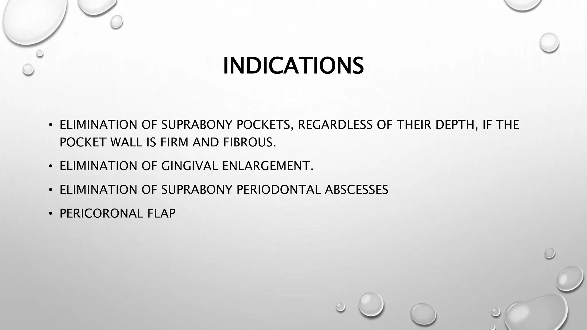 Gingivectomy- Surgical procedure in Periodontics | PPTX