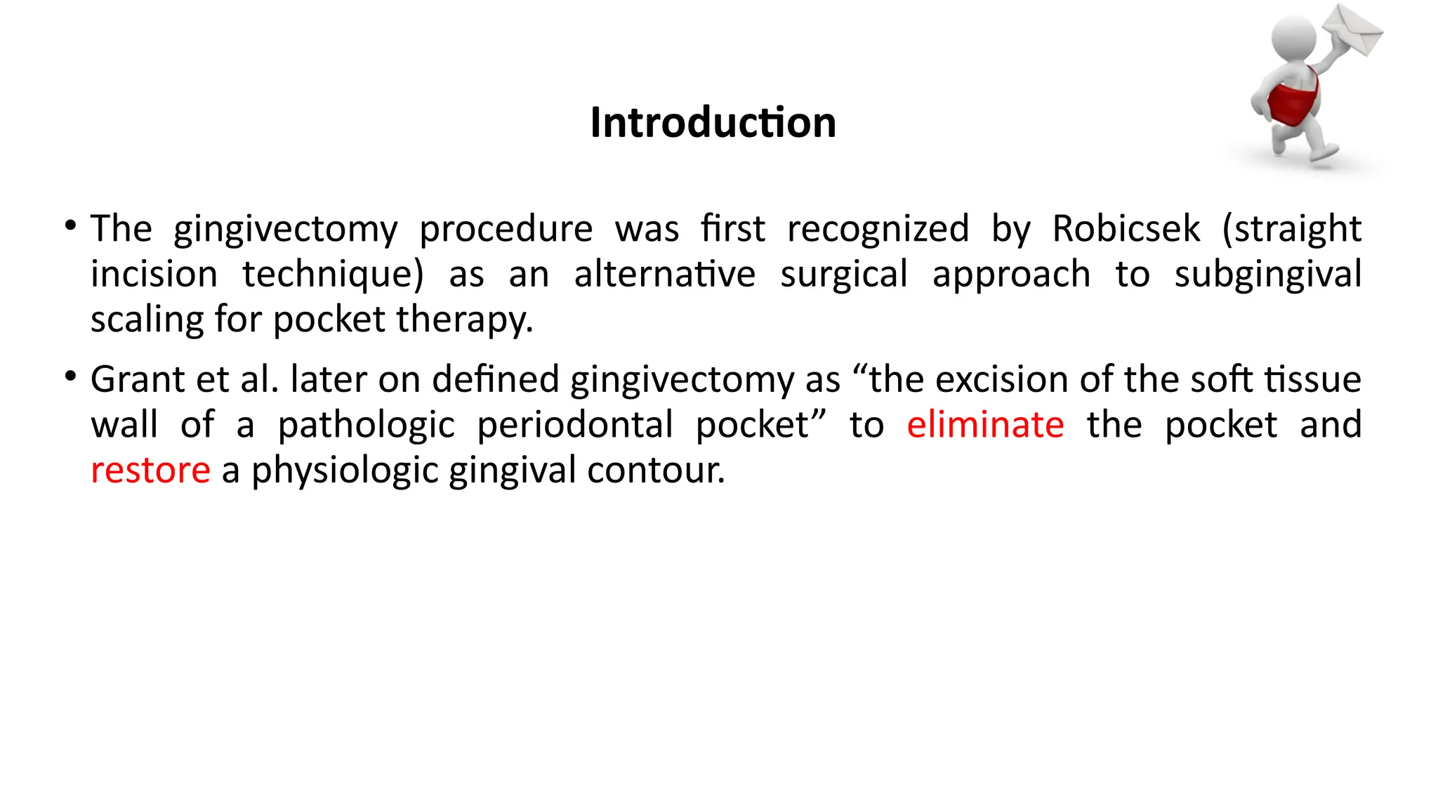 Gingivectomy lecture.pptx in periodontics | PPTX