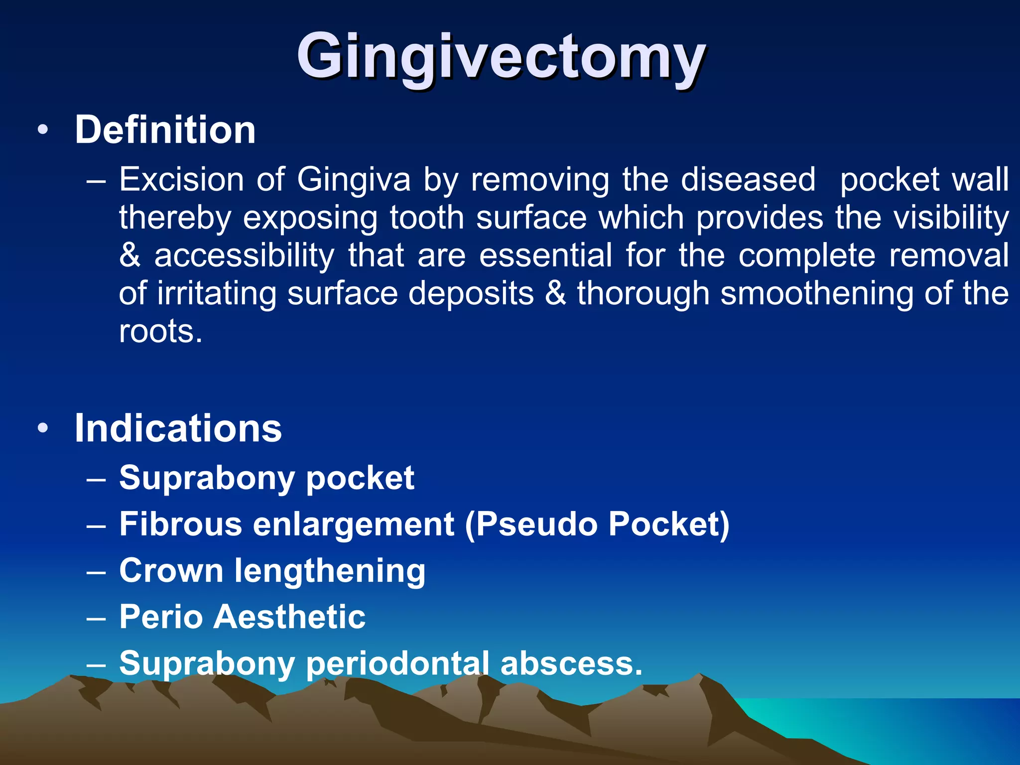 Gingivectomy | PPT