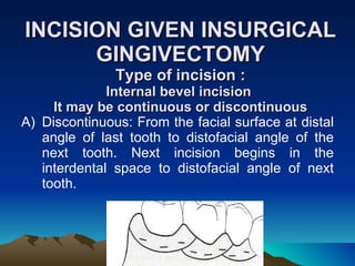 Gingivectomy | PPT