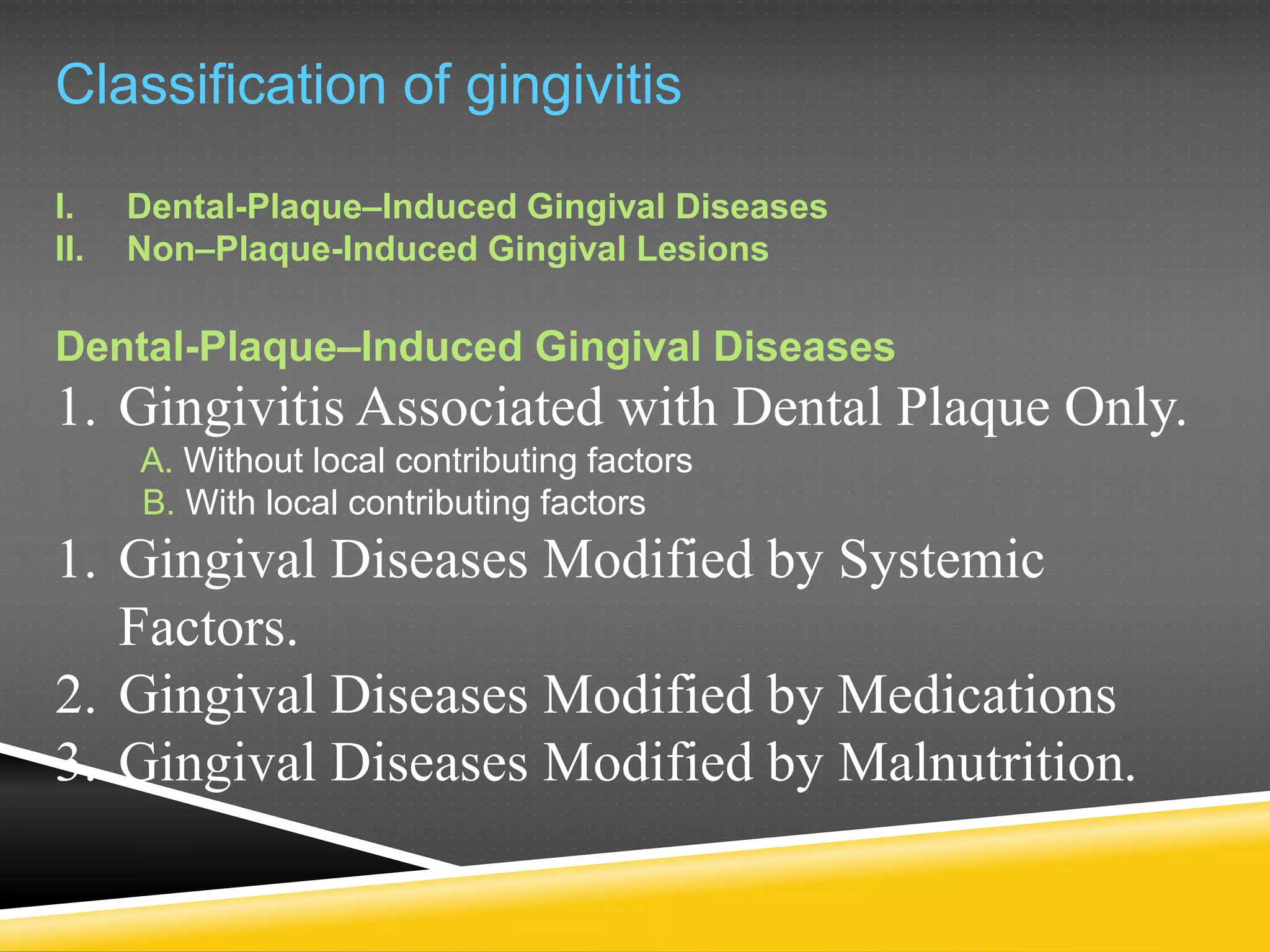 Gingivitis | PPTX