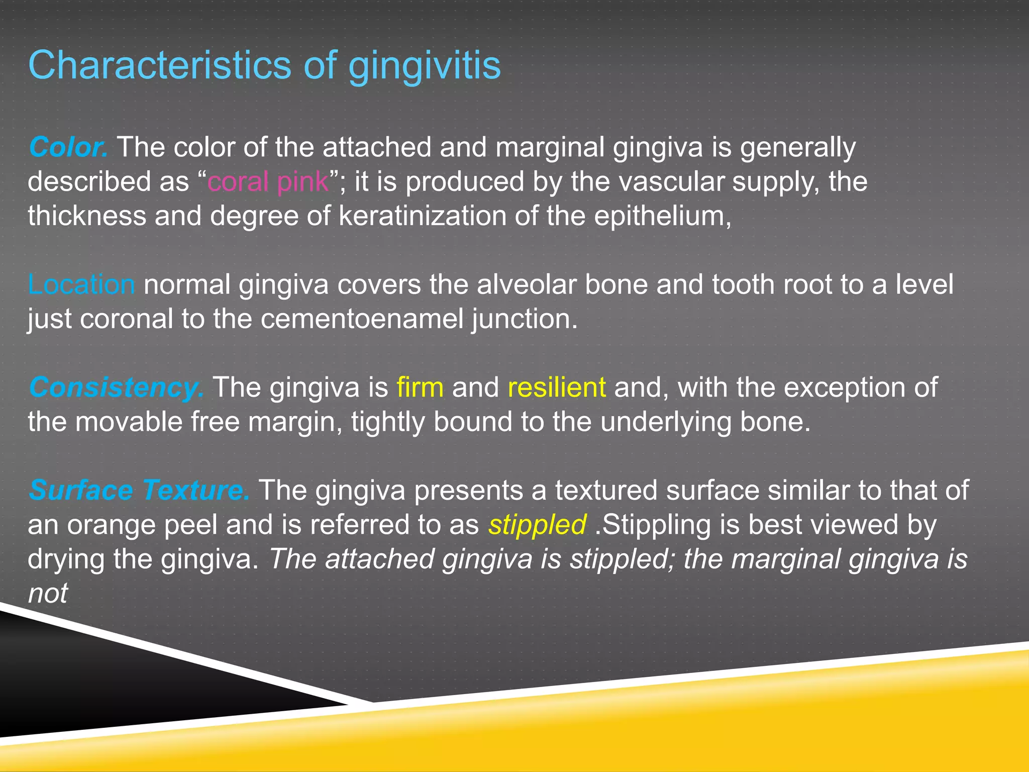 Gingivitis | PPTX
