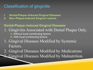 Gingivitis | PPTX